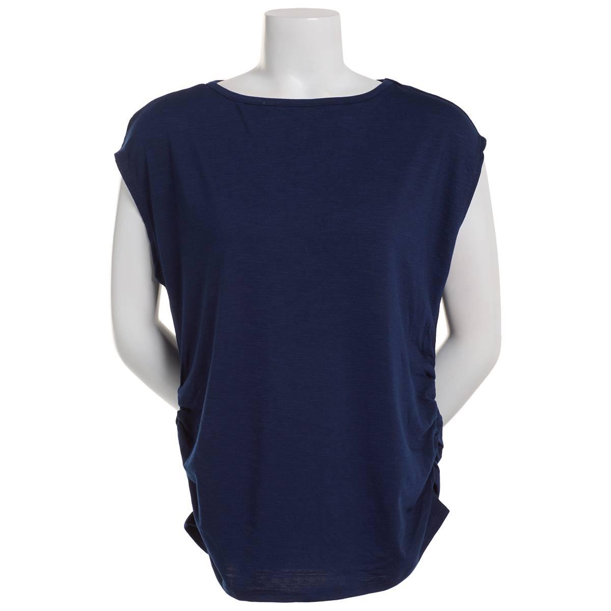 Click here for Womens French Laundry Sleeveless Solid Boat Neck S... prices