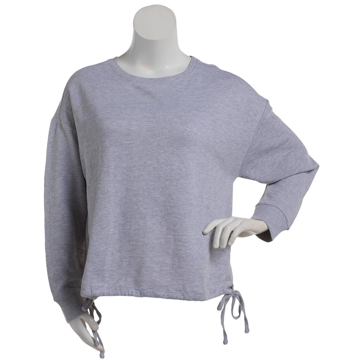 Click here for Plus Size Sweatshirt Project Drop Shoulder w/Side... prices