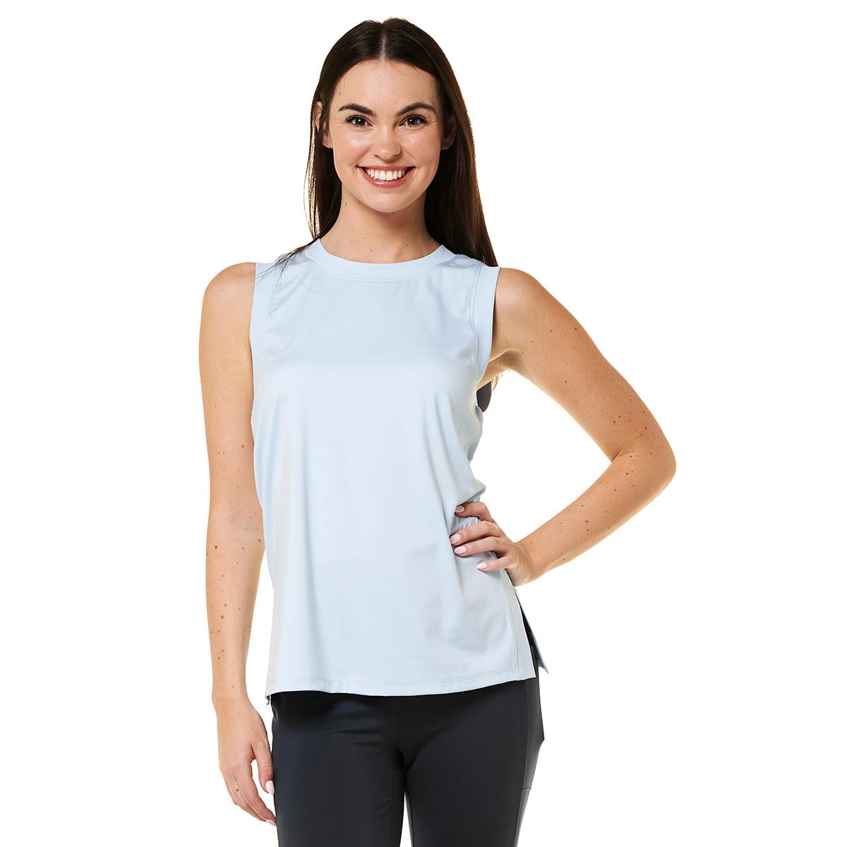 Click here for Womens RBX Peached Tank W/ Side Slits prices