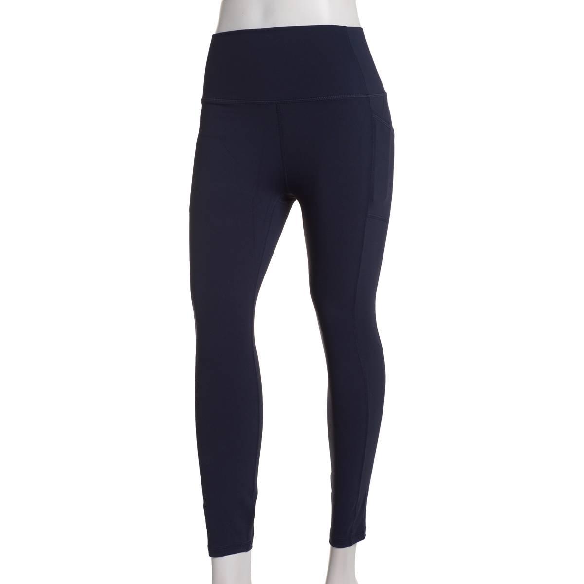 Click here for Womens RBX Nylon & Spandex Solid Ankle Leggings prices