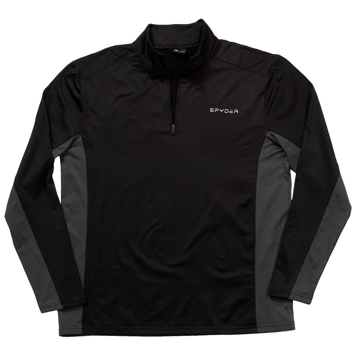Click here for Mens Big & Tall Spyder 1/4 Zip Long Sleeve Shirt prices