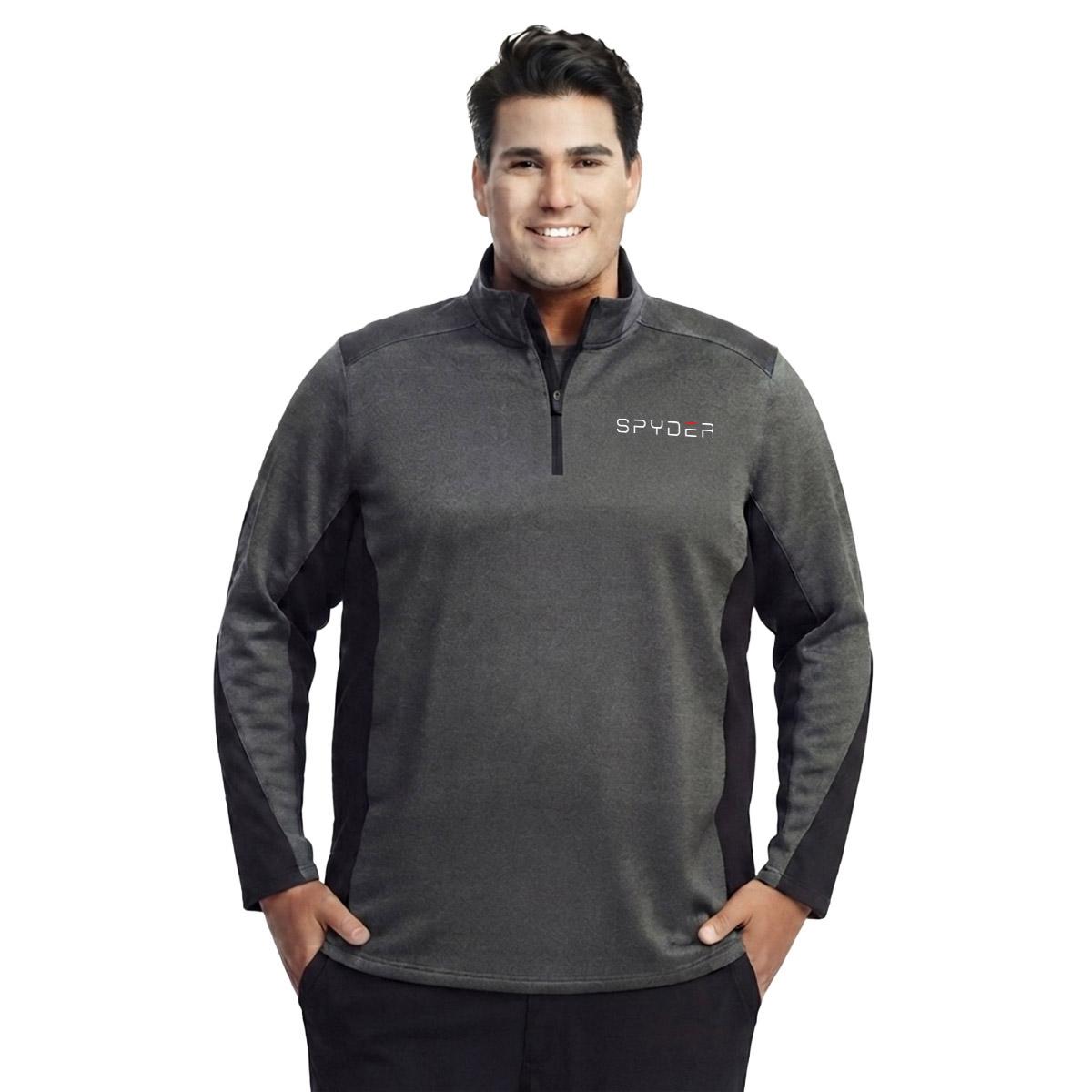 Click here for Mens Big & Tall Spyder 1/4 Zip Long Sleeve Shirt prices