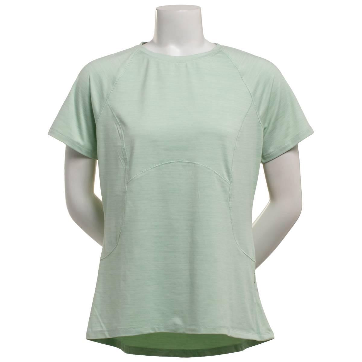Click here for Womens Spyder Double Peached Short Sleeve Crew Nec... prices