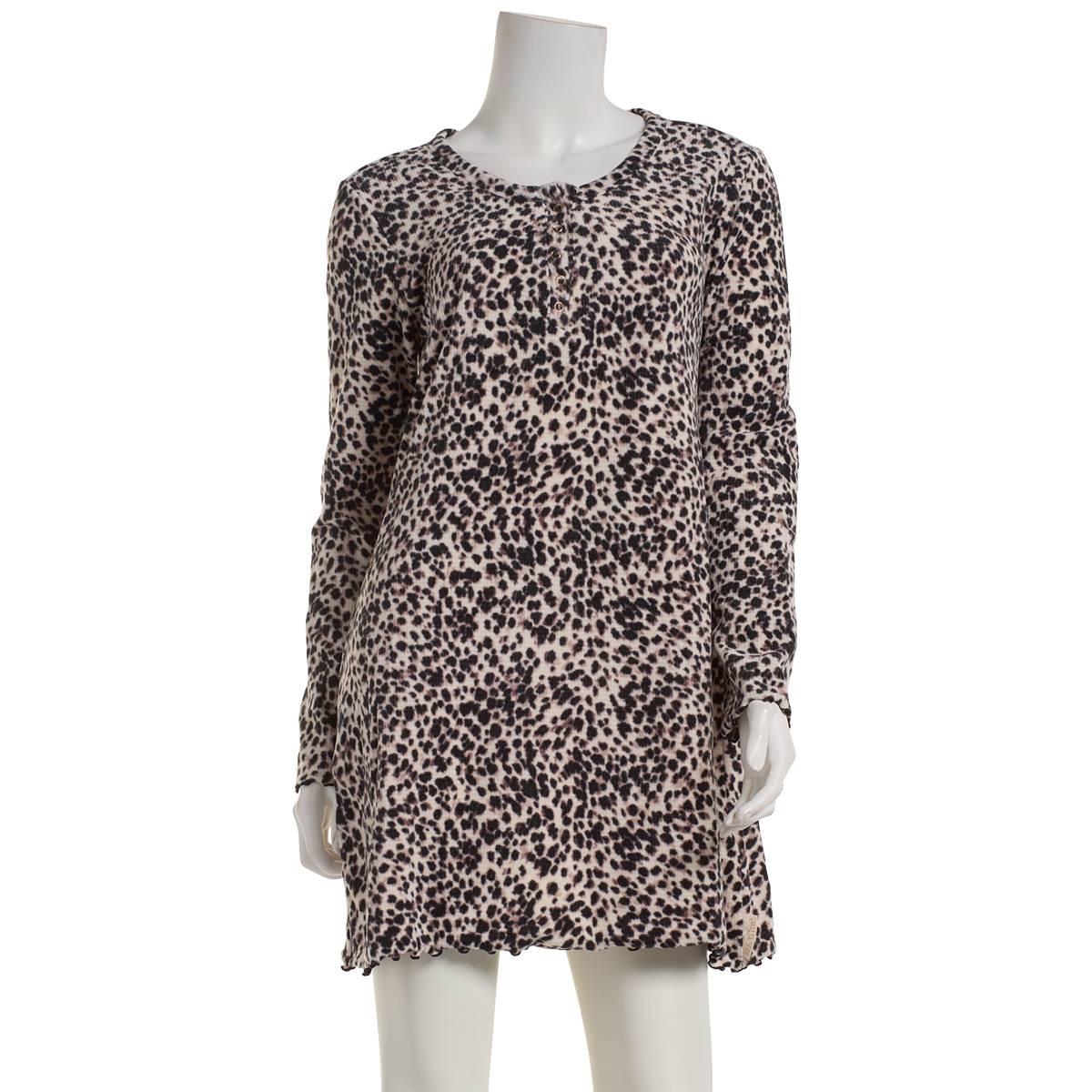 Click here for Womens THALIA SODI Long Sleeve Waffle Knit Animal... prices