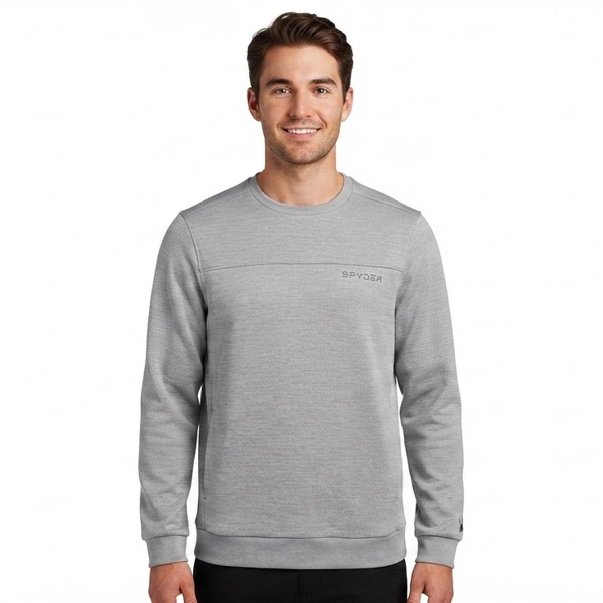 Click here for Mens Spyder Textured Bonded Fleece Crewneck prices