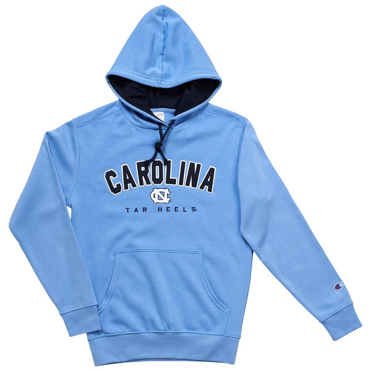 Click here for Mens Champion(R) UNC Pullover Hooded Sweatshirt prices