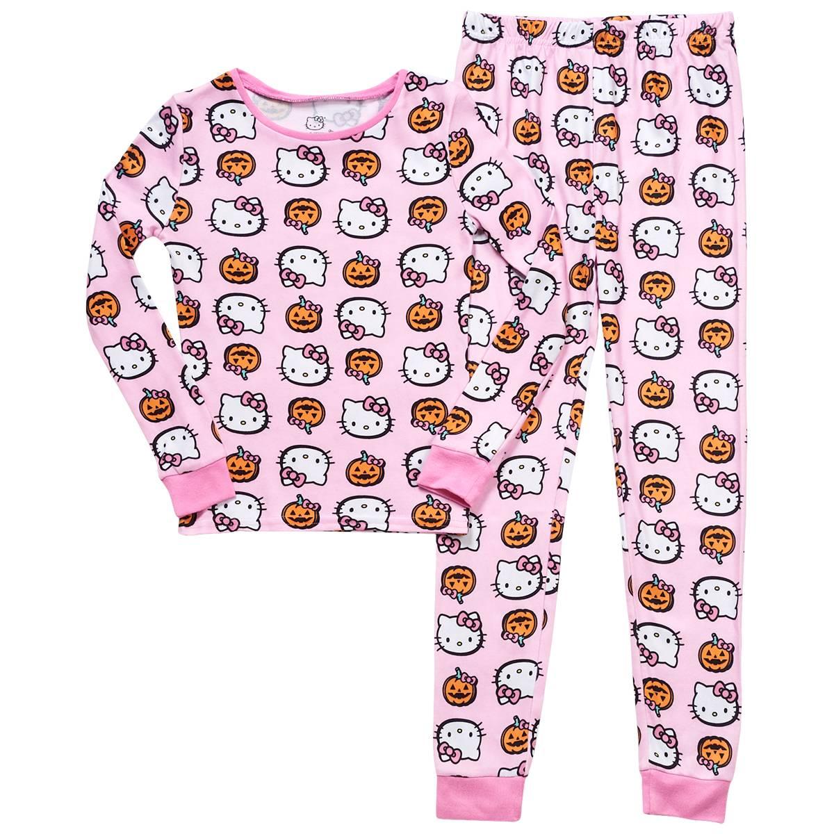 Click here for Girls Hello Kitty(R) Halloween Hacci 2pc. Pajama S... prices