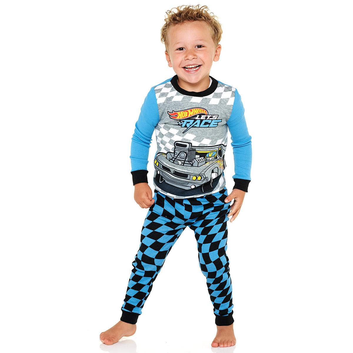 Click here for Toddler Boy Hot Wheels(R) 4pc. Long Sleeve Pajama... prices