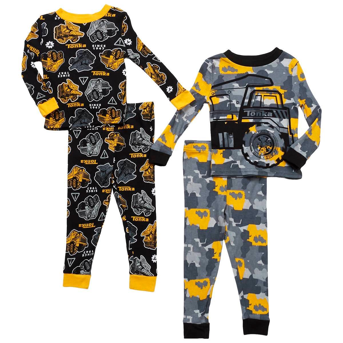 Click here for Toddler Boy Tonka Truck 4pc. Long Sleeve Pajama Se... prices