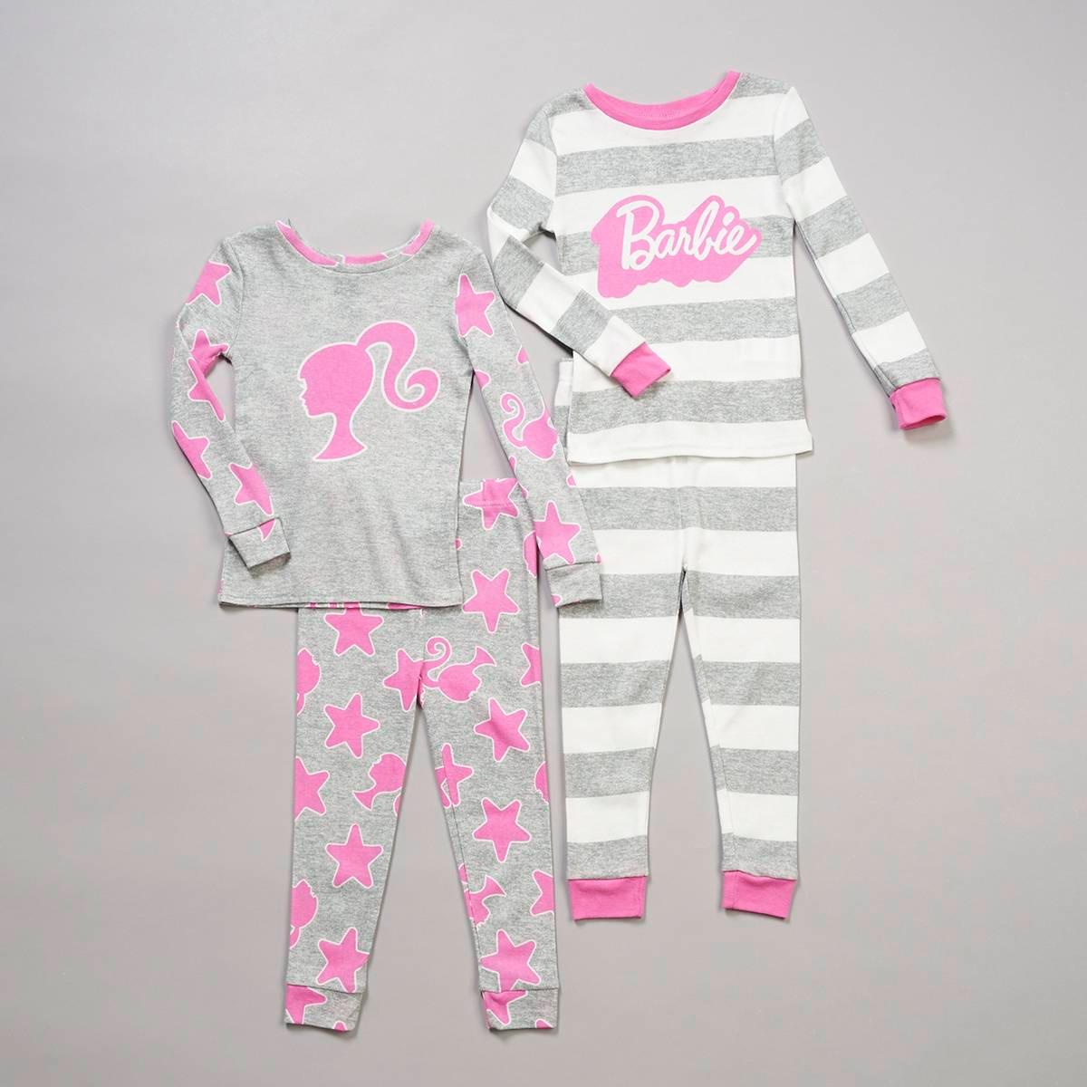 Click here for Toddler Girl Barbie(R) 4pc. Long Sleeve Pajama Set prices