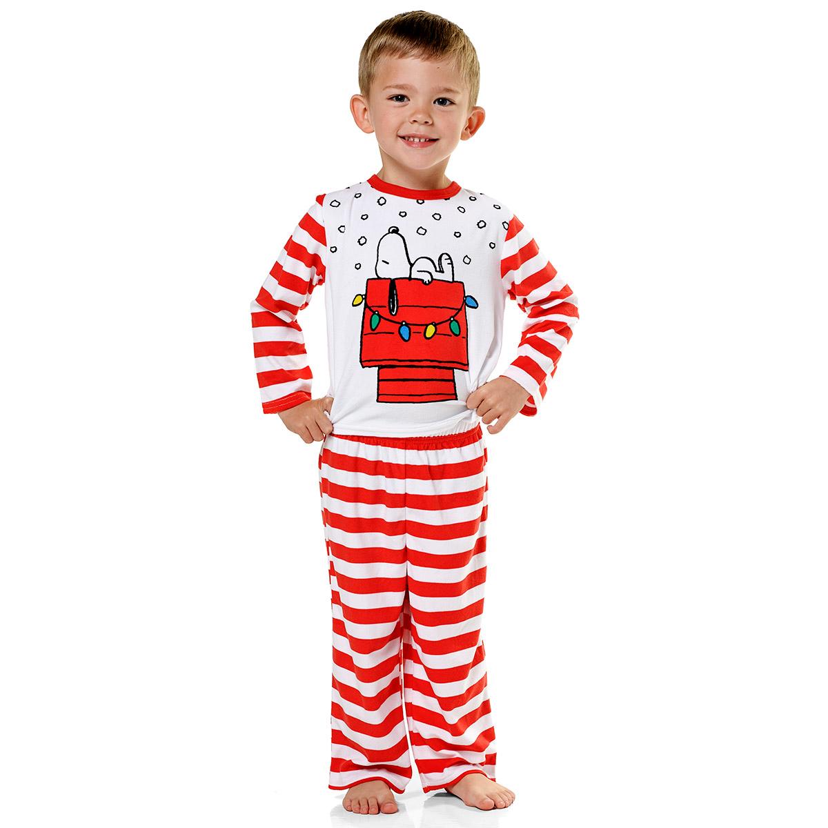 Click here for Toddler Peanuts(tm) Snoopy Stripes & Christmas Lig... prices