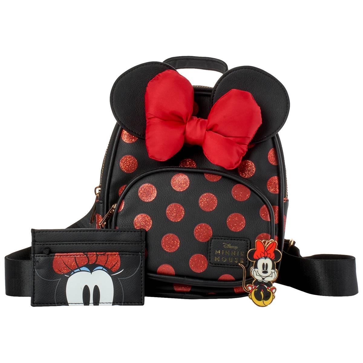 Click here for Womens Disney Minnie Mouse Crossbody and Bag Charm... prices
