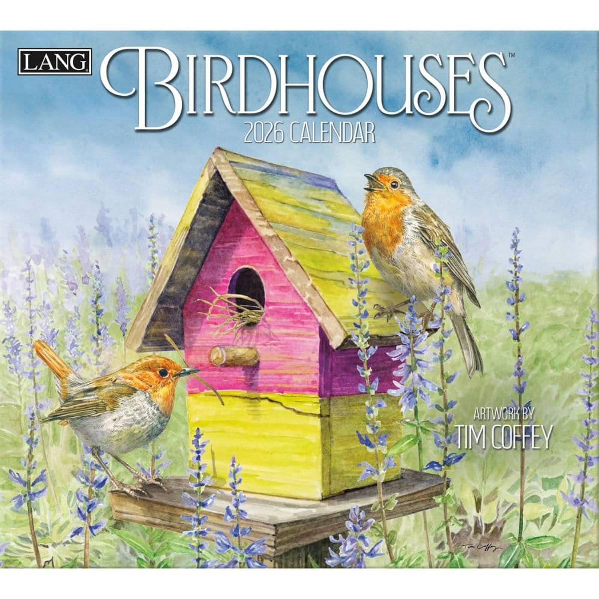 Click here for Lang(R) 2026 Birdhouses Wall Calendar prices