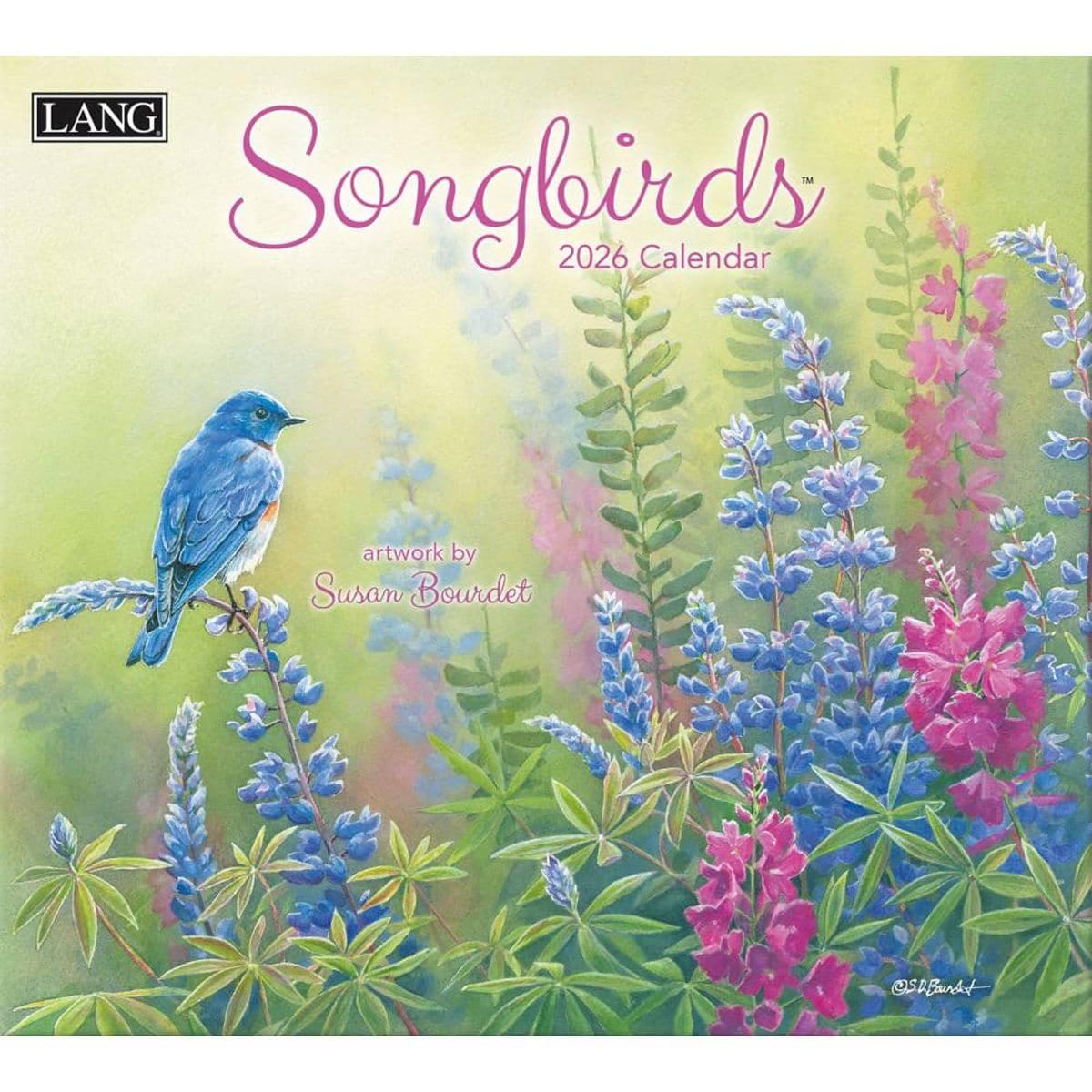 Click here for Lang(R) 2026 Songbirds Calendar prices