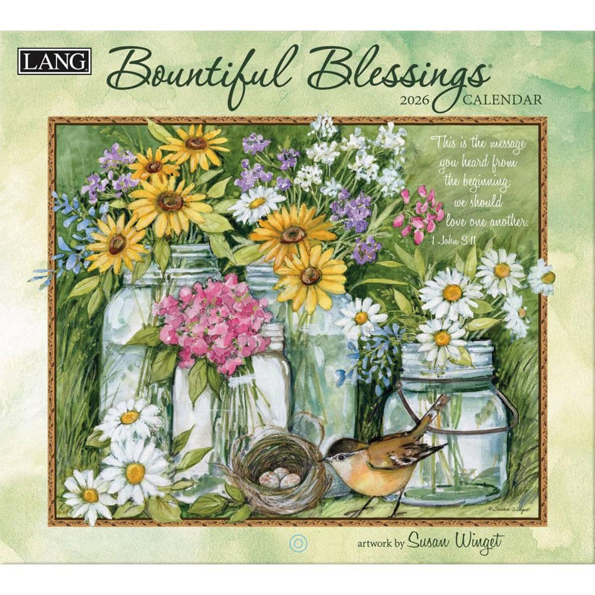 Click here for Lang(R) 2026 Bountiful Blessings Wall Calendar prices