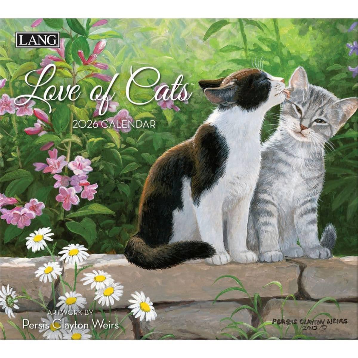 Click here for Lang(R) 2026 Love of Cats Wall Calendar prices