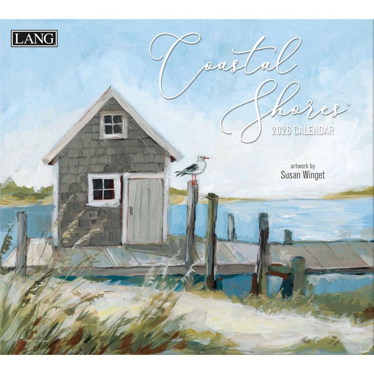 Click here for Lang(R) 2026 Coastal Shores Wall Calendar prices