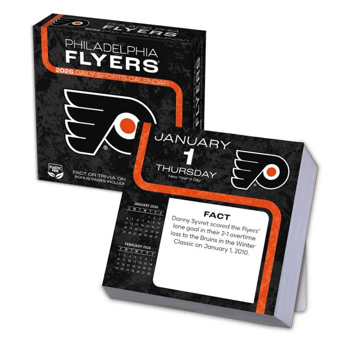Click here for Lang(R) 2026 Philadelphia Flyers Box Calendar prices