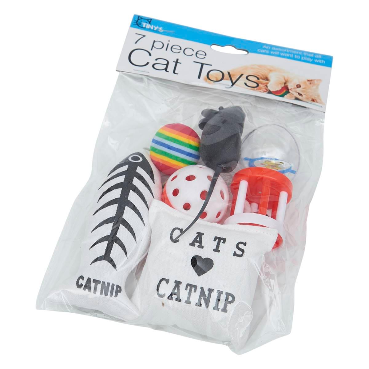 Click here for 7pc. Cat Toy Set prices