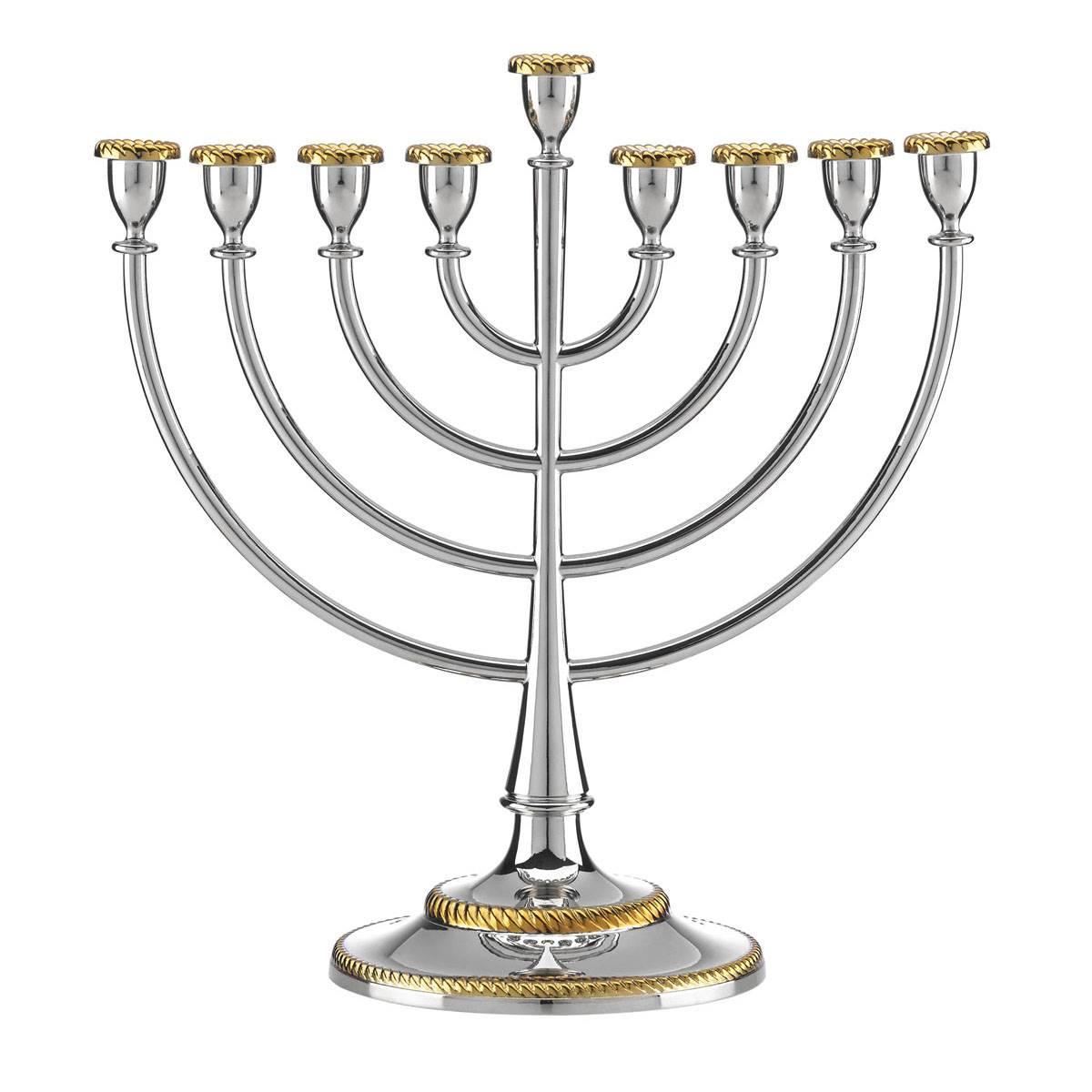 Click here for Reed & Barton(R) Roseland(tm) Menorah prices