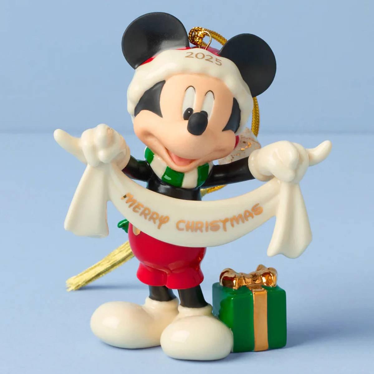 Click here for Lenox(R) 2025 Merry Christmas Mickey Ornament prices