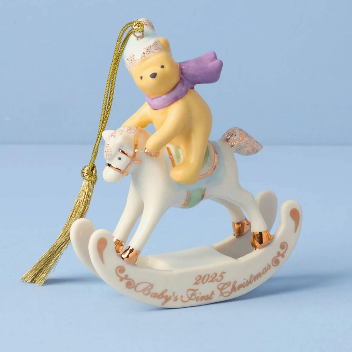Click here for Lenox(R) 2025 Winnie the Pooh Babys 1st Christmas... prices