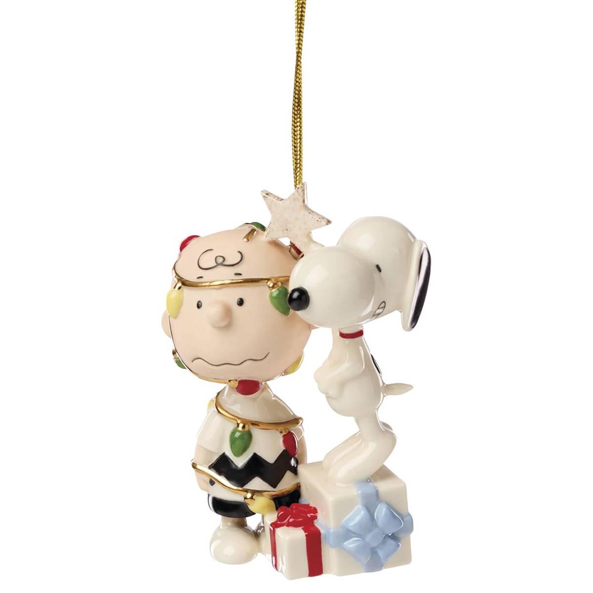 Click here for Lenox Christmas Tree Charlie Brown & Snoopy Orname... prices