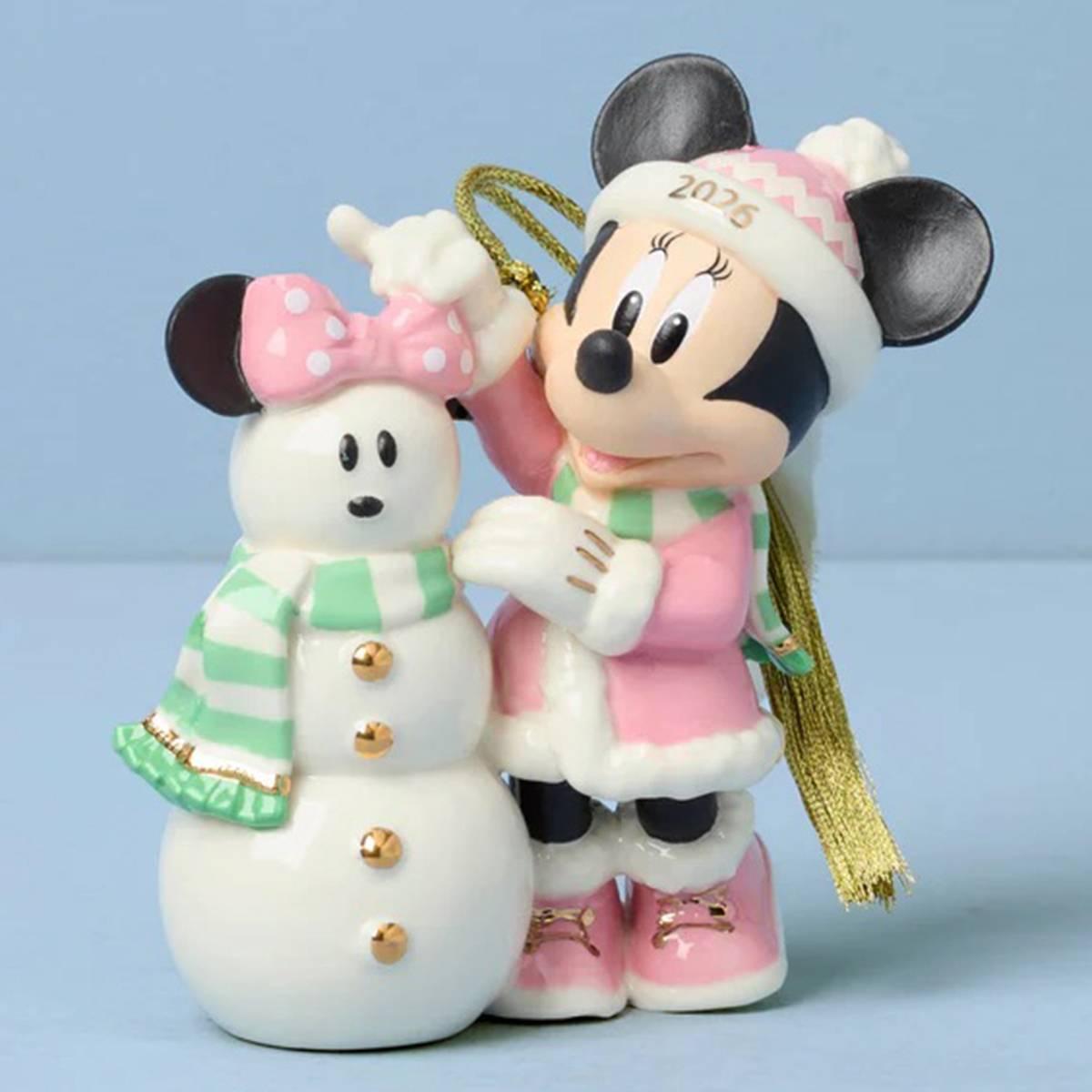 Click here for Lenox(R) 2026 Minnies Matching Snowman Ornament prices