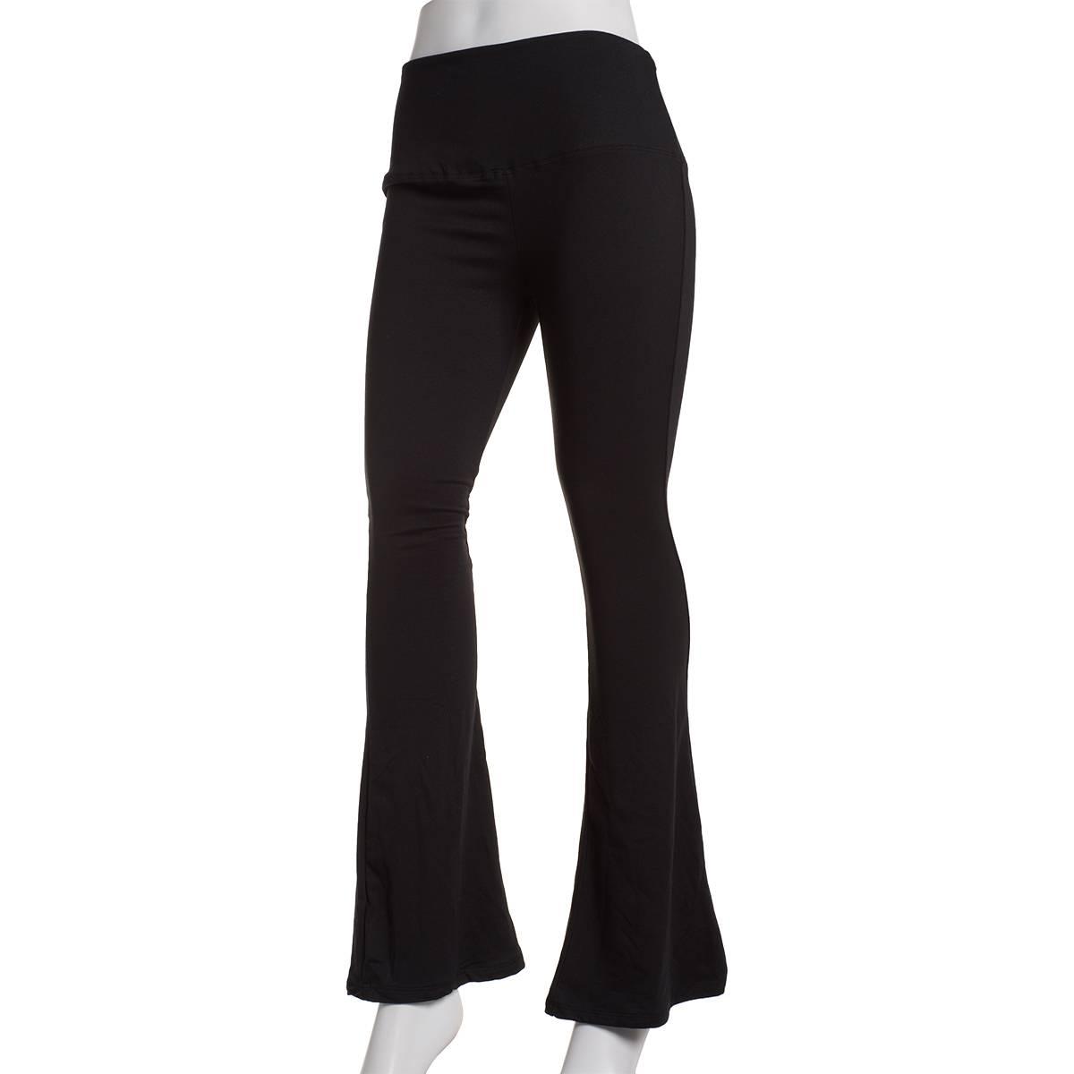 Click here for Juniors Moral Society Flare Wide Waist Band Leggin... prices