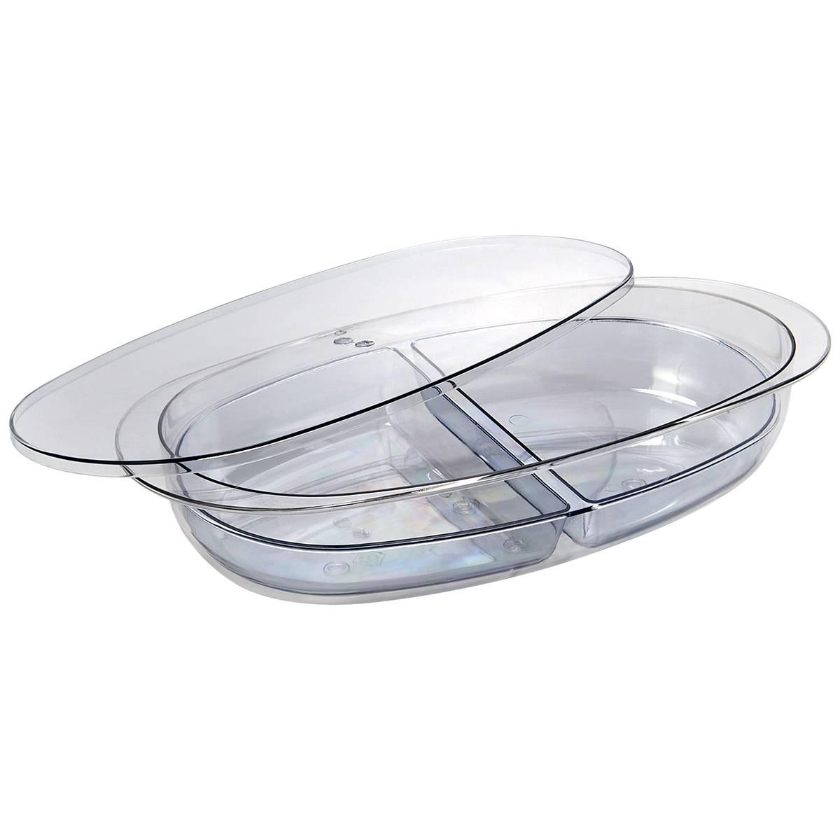 Click here for Gourmet Kitchen 2-Section Oval Store & Serve with... prices