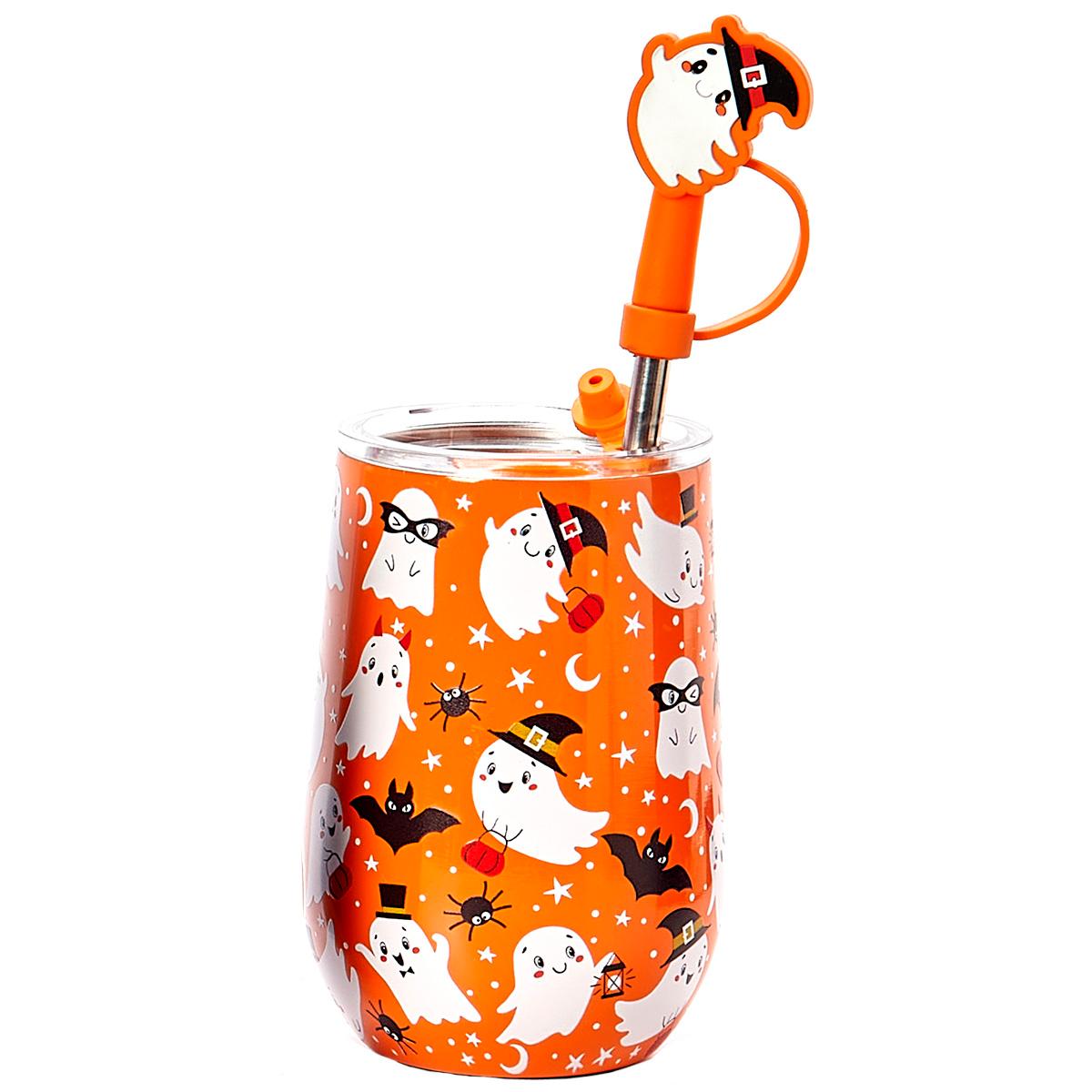 Click here for Gourmet Home Stainless Steel Boo Crew Wine Tumbler... prices