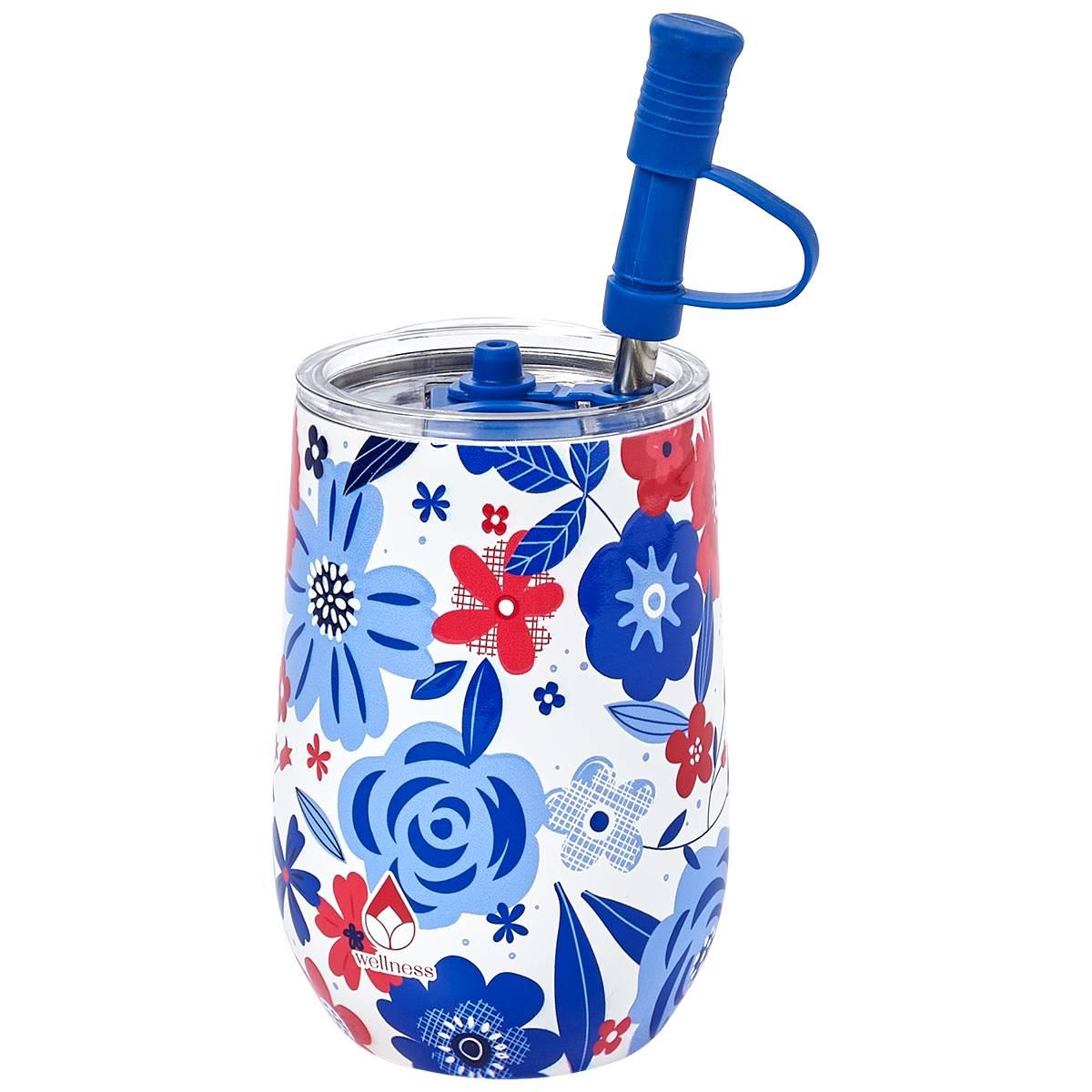 Click here for Gourmet Home Patriotic Stainless Steel Wine Tumble... prices