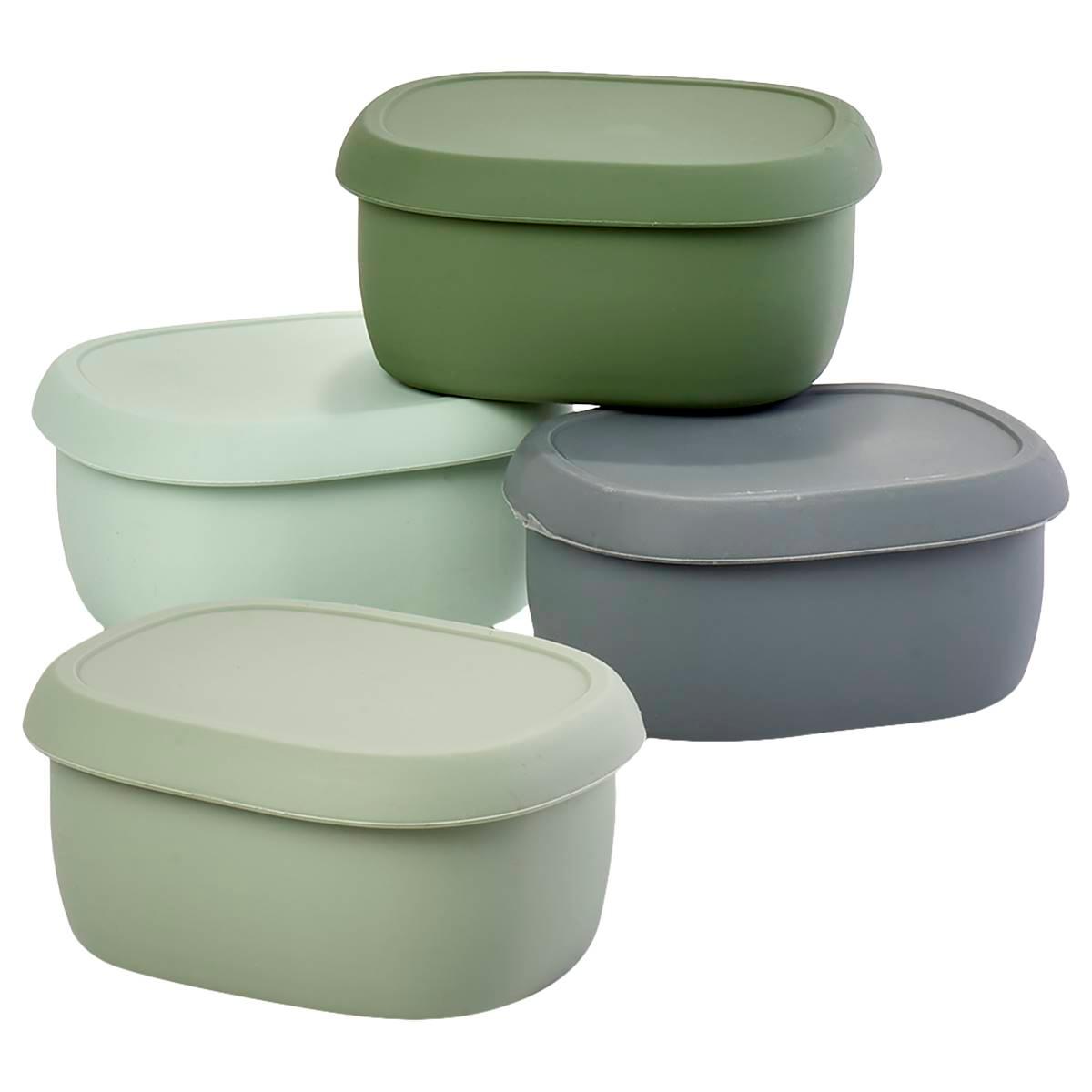 Click here for 4pc. Silicone Snack Set - Terracotta prices