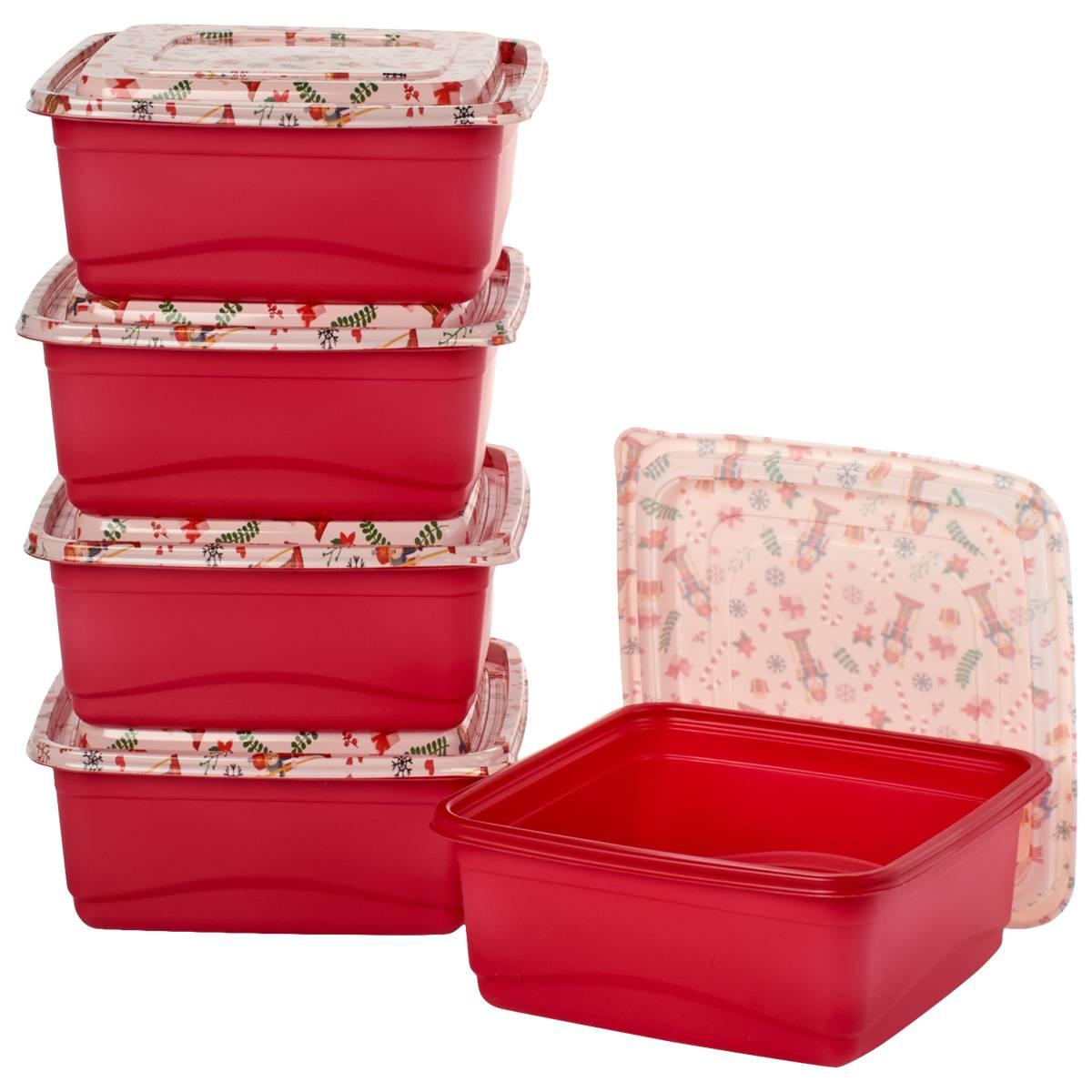 Click here for Gourmet Kitchen 10pc. 135oz. Nutcracker Containers prices