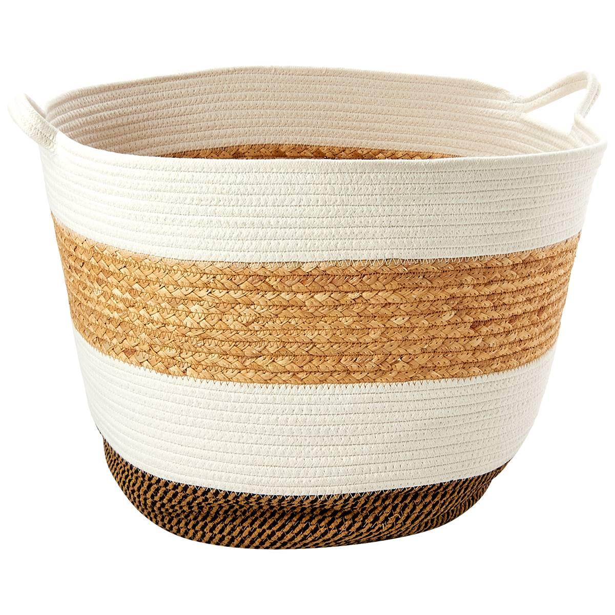 Click here for Heritage XL Cotton Rope Natural Basket prices