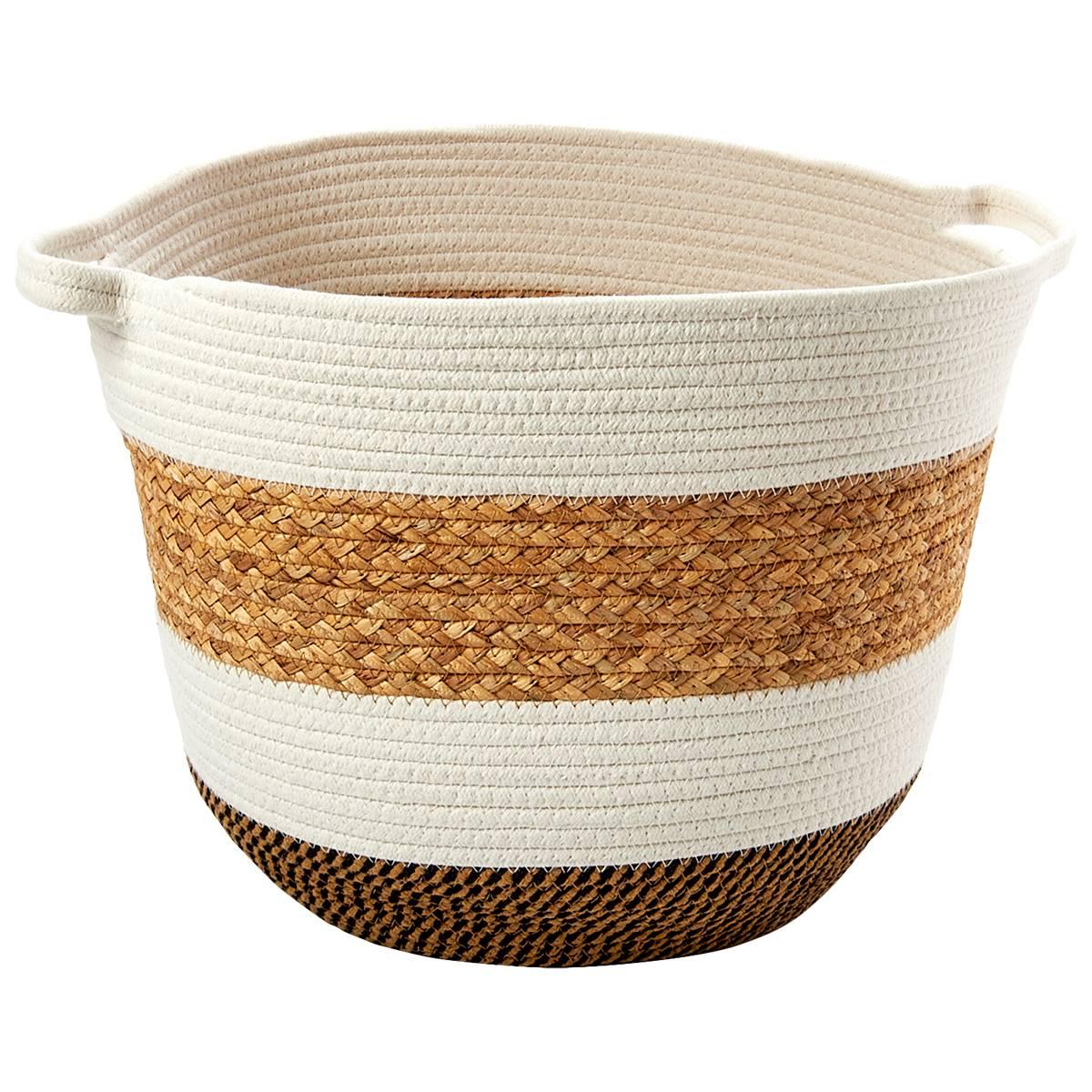 Click here for Heritage Medium Cotton Rope Natural Basket prices