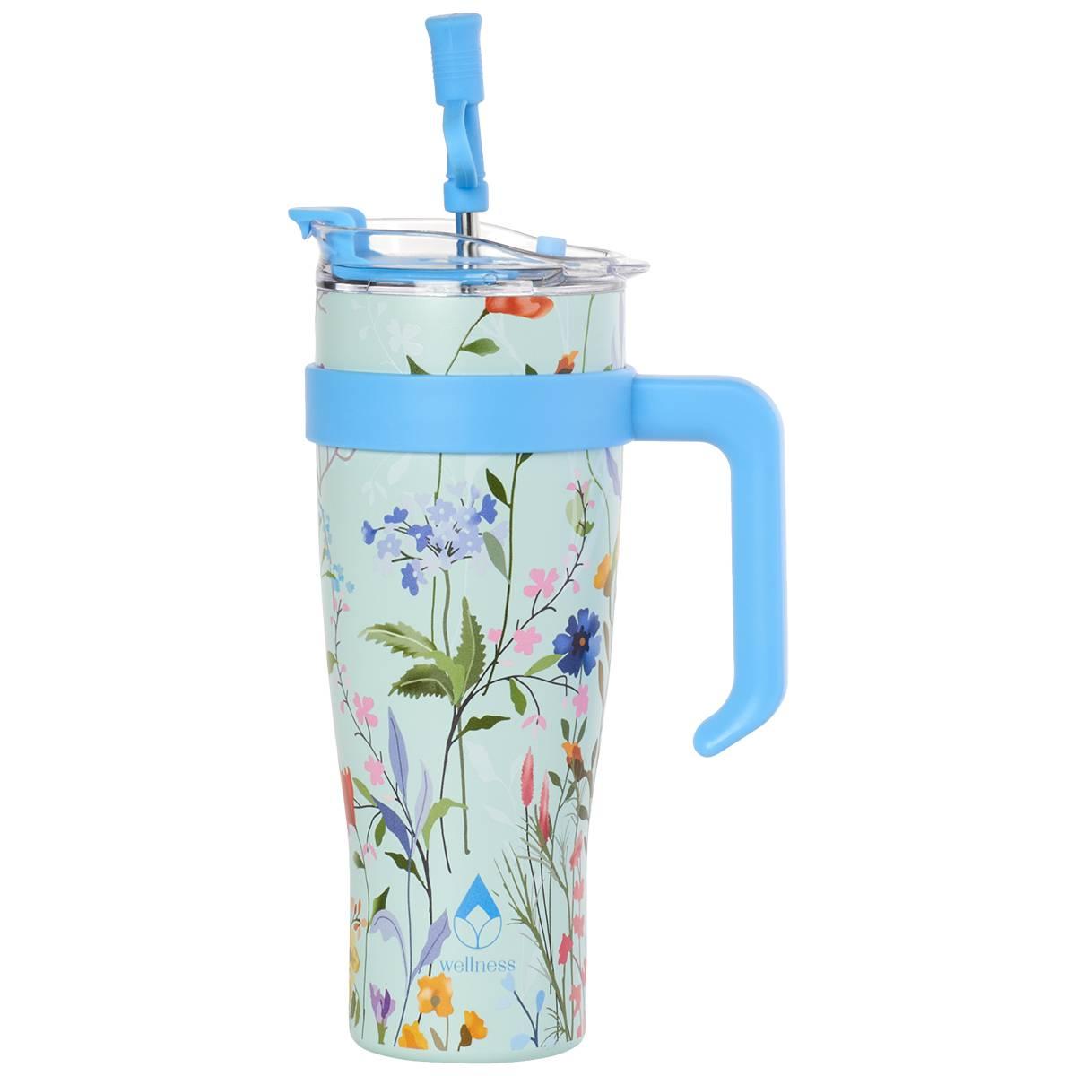 Click here for Double Wall Insulated 40oz. Tumbler with Straw - M... prices