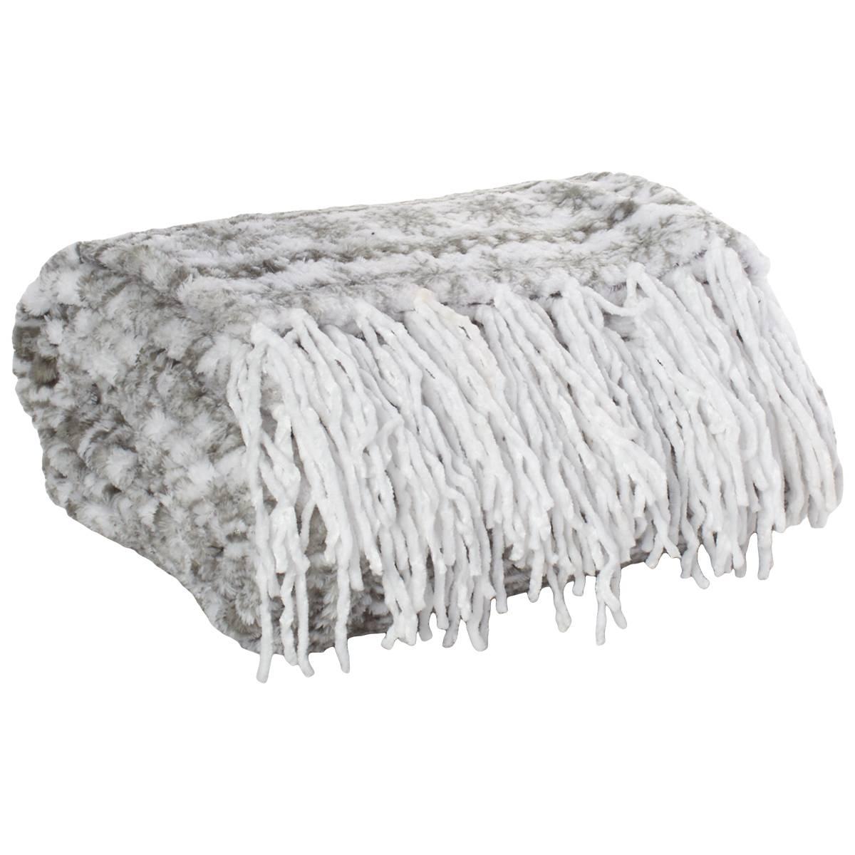 Click here for Mountain Ridge Clean Nordic Fringe Popcorn Throw prices
