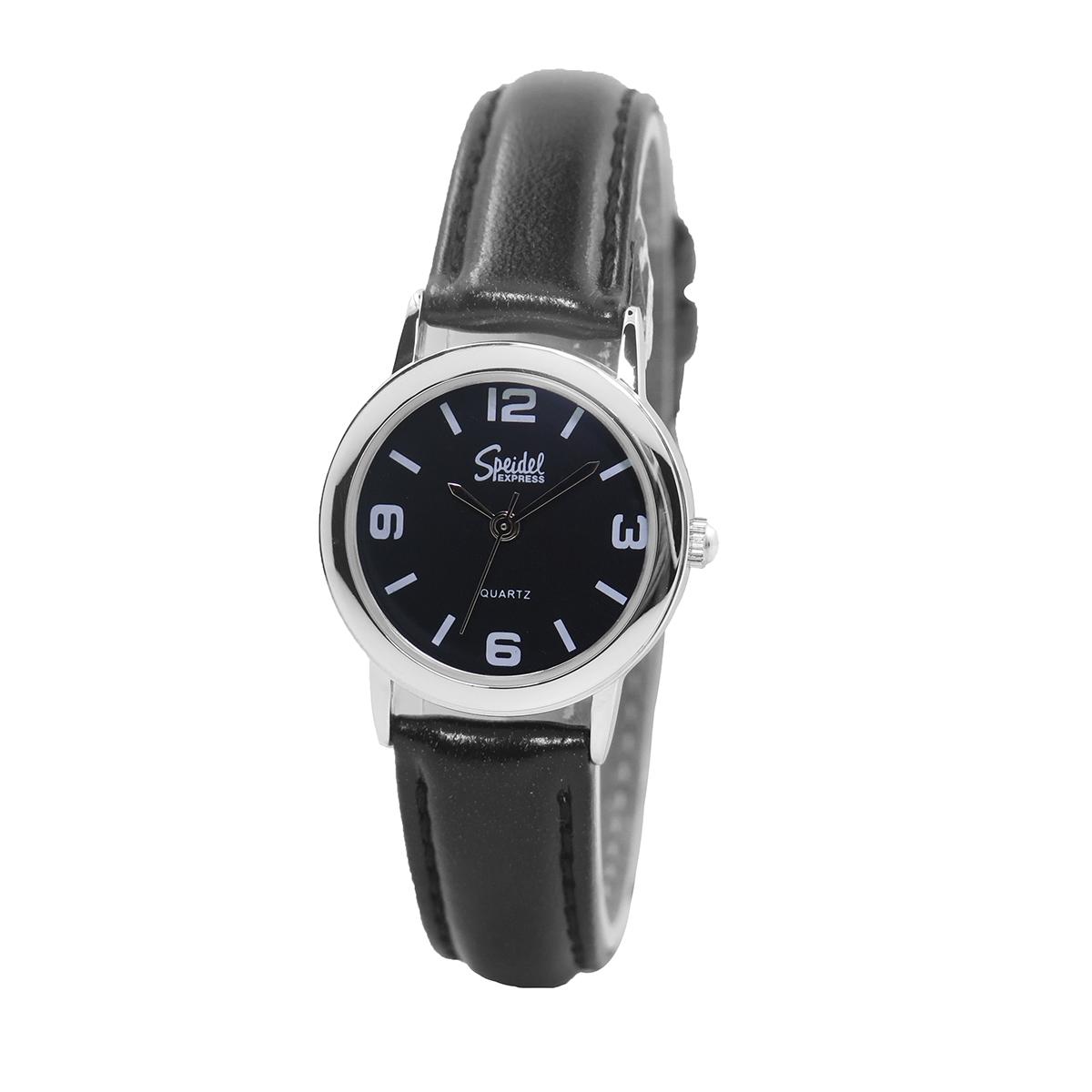 Click here for Womens Speidel Black Leather Watch - 660322001B prices