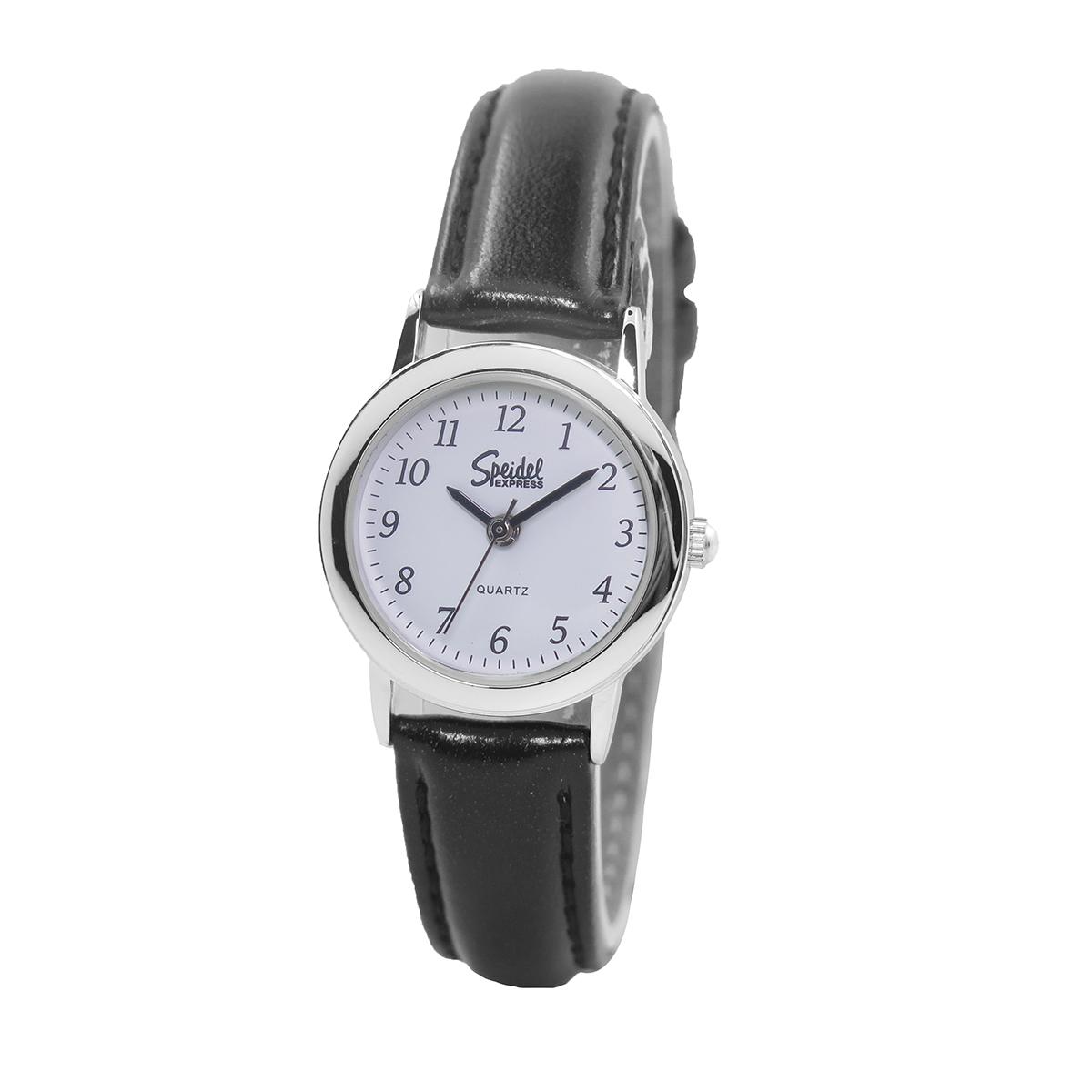 Click here for Womens Speidel Black Leather Watch - 660322200E prices