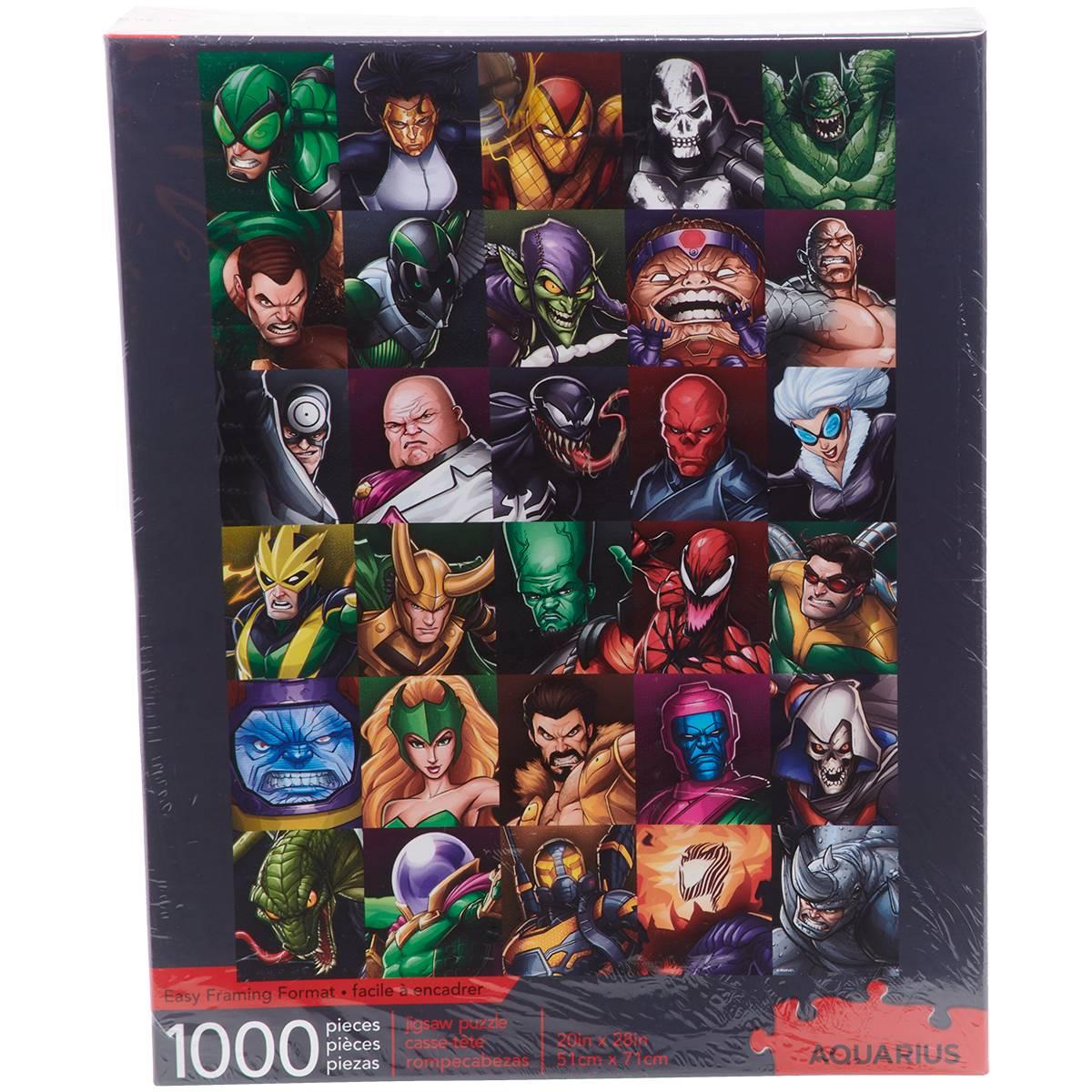 Click here for Aquarius Marvel Villains Collage 1000pc. Puzzle prices