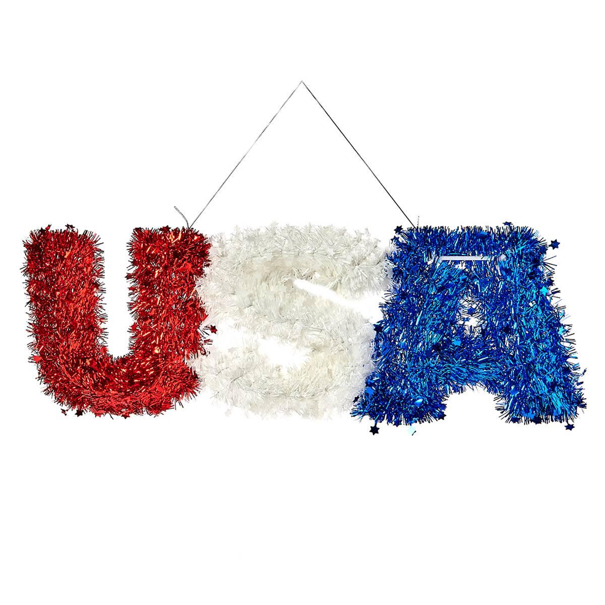 Click here for USA Tinsel Sign prices