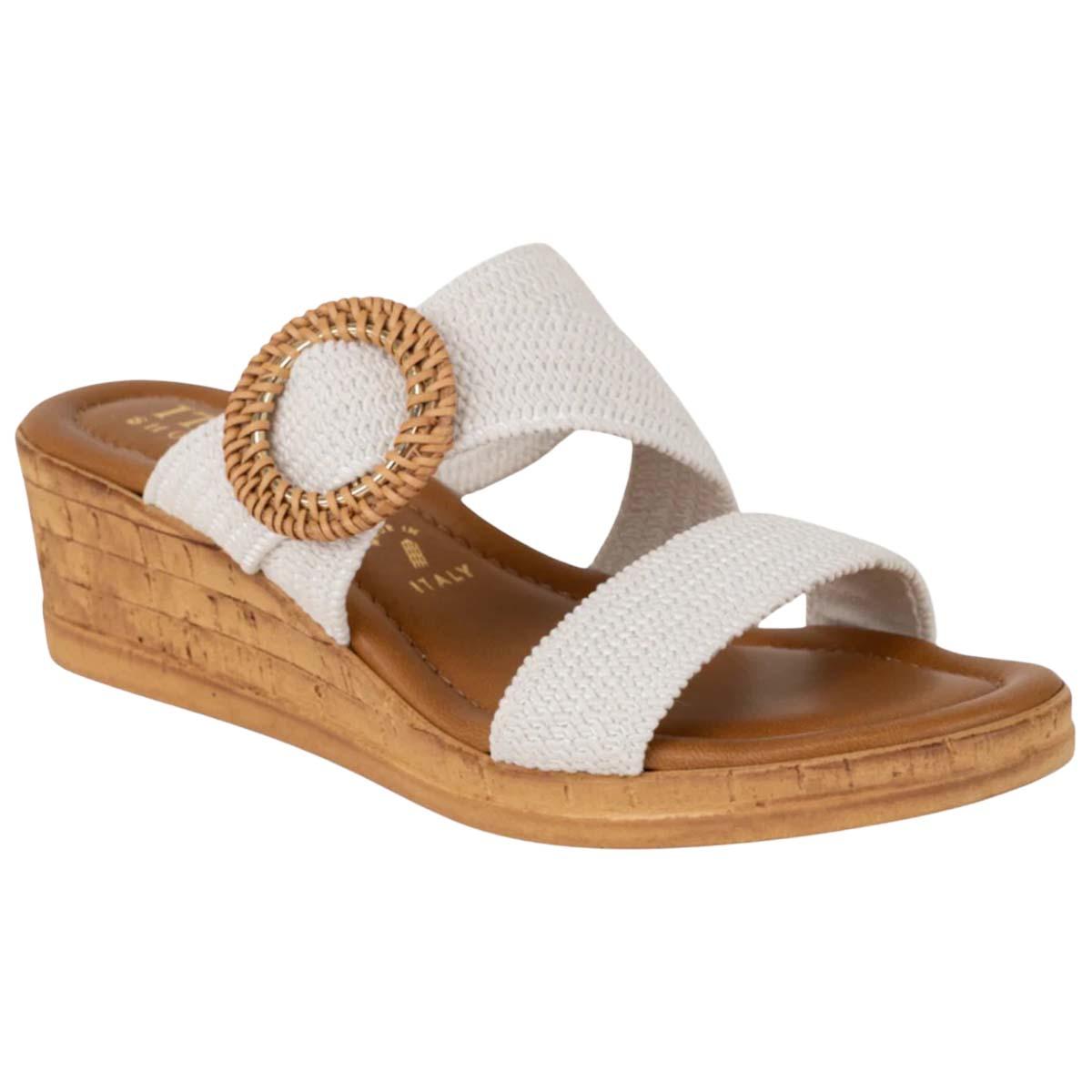 Click here for Womens Italian Shoemakers Sibyl Wedge Sandals prices