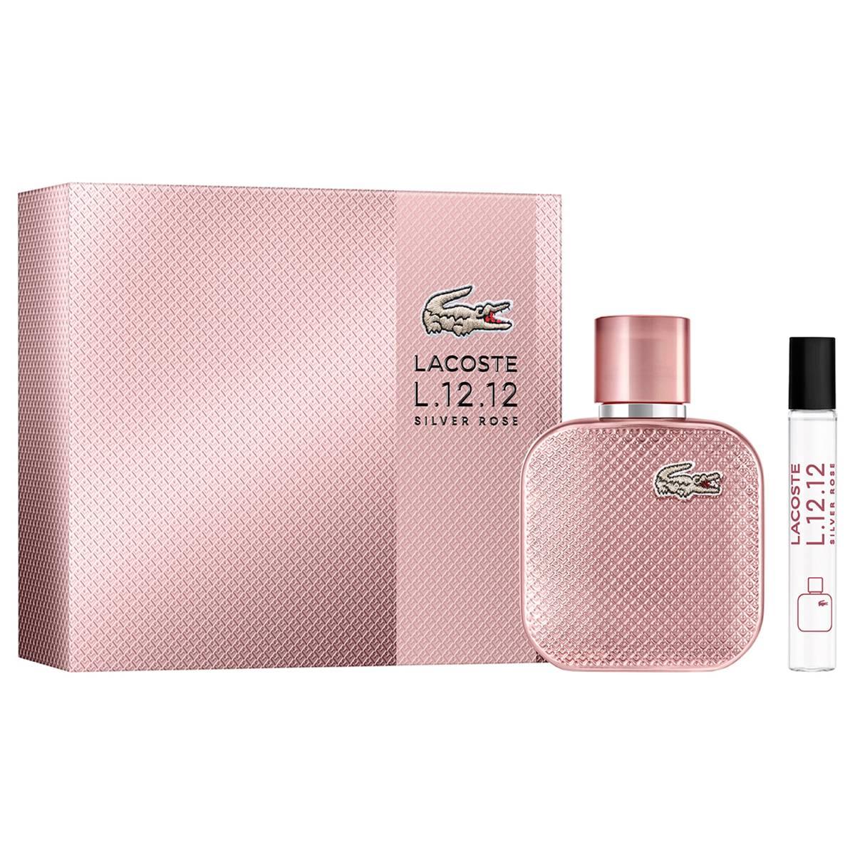 Click here for Lacoste L.12.12 Silver Rose Eau de Parfum 2pc. Gif... prices