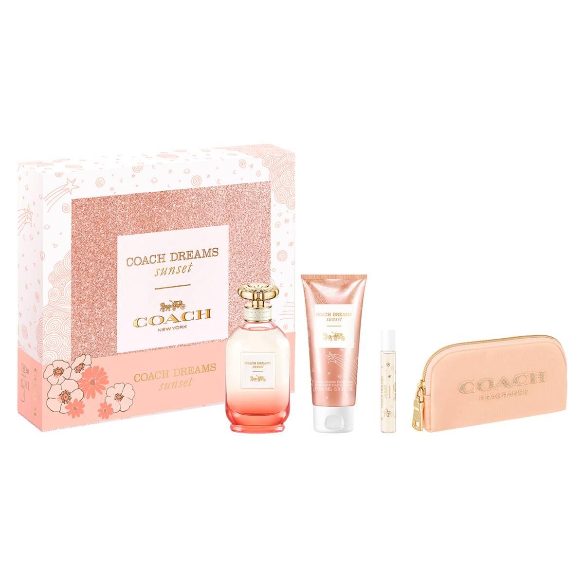 Click here for Coach Dreams Sunset 4pc. Set prices