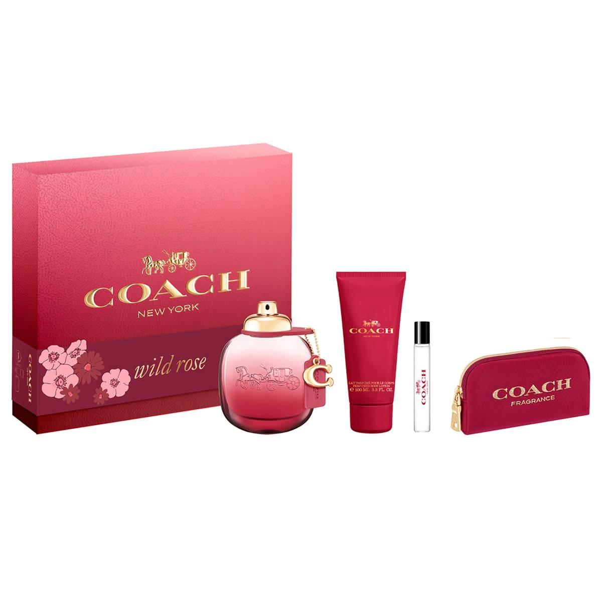 Click here for Coach Wild Rose 4pc. Gift Set prices