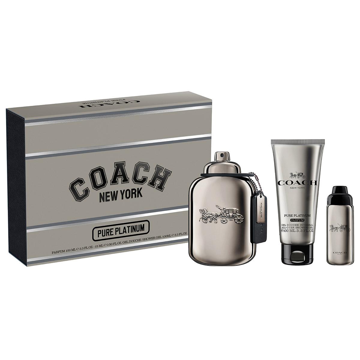 Click here for Coach Pure Platinum Parfum 3pc. Gift Set prices