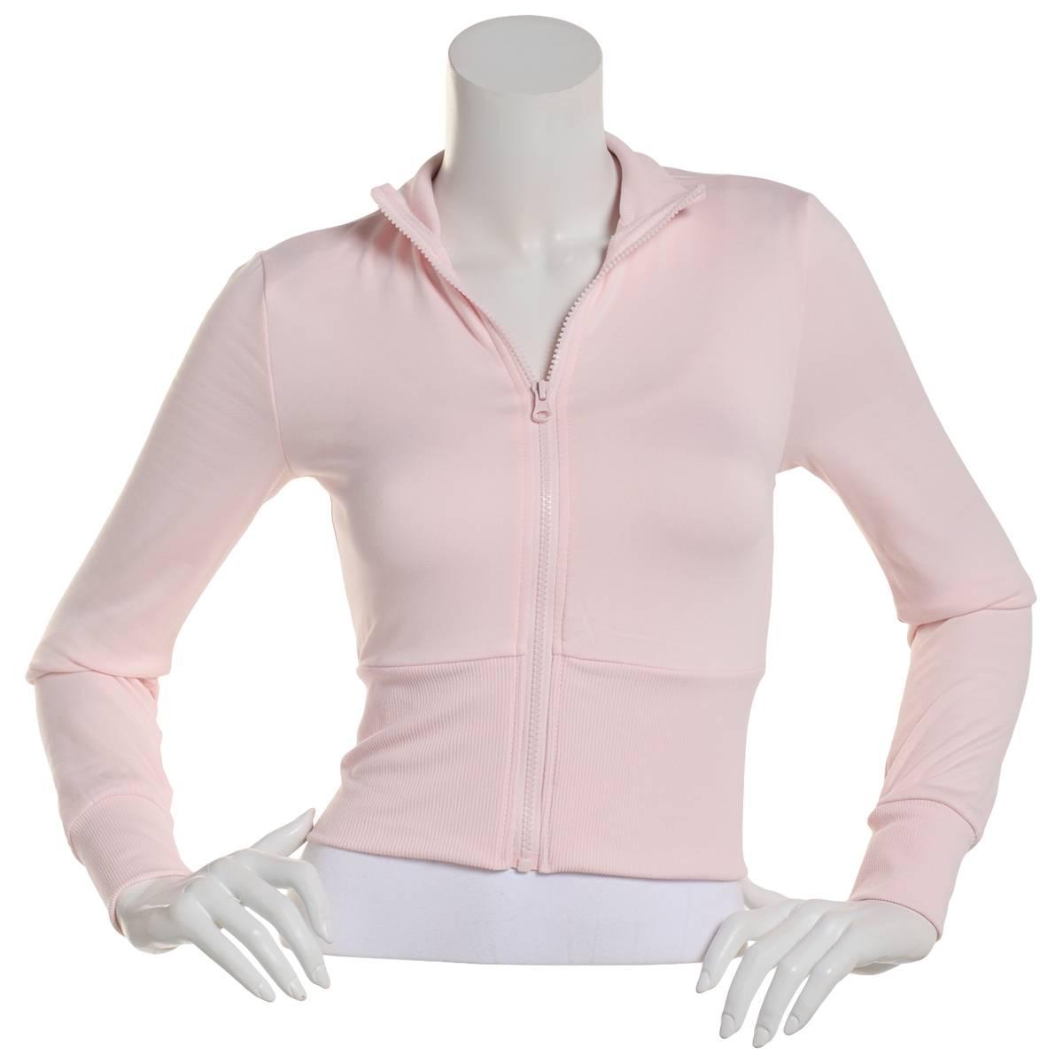 Click here for Juniors Derek Heart Fleece Full Zip Mock Neck Jack... prices