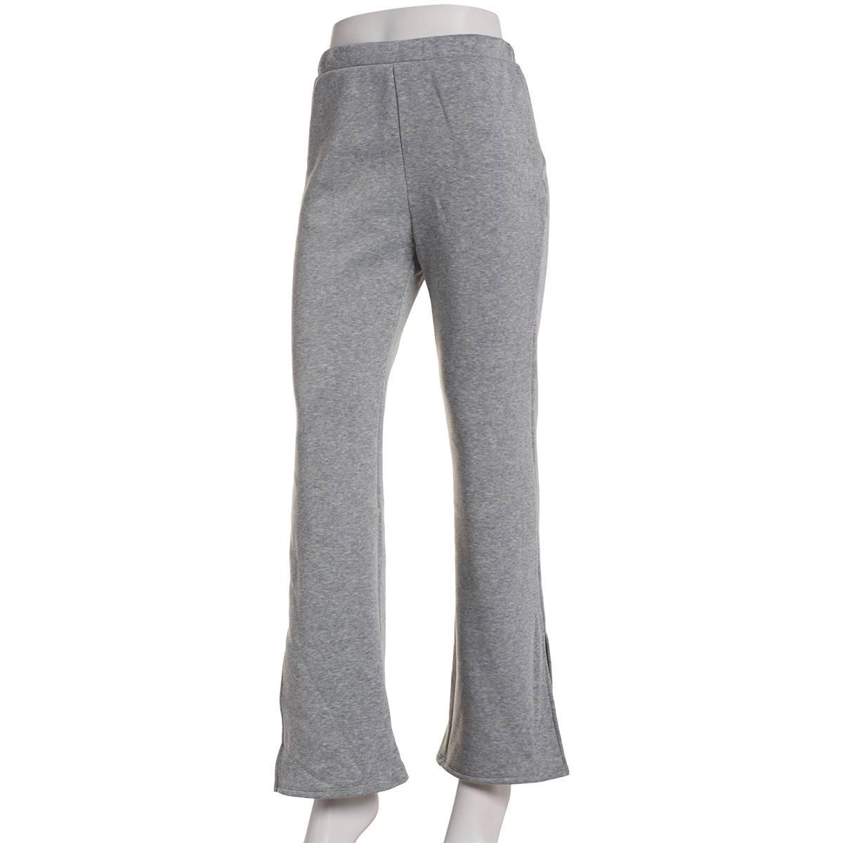 Click here for Juniors Derek Heart Fleece Mid Rise Flared Sweatpa... prices