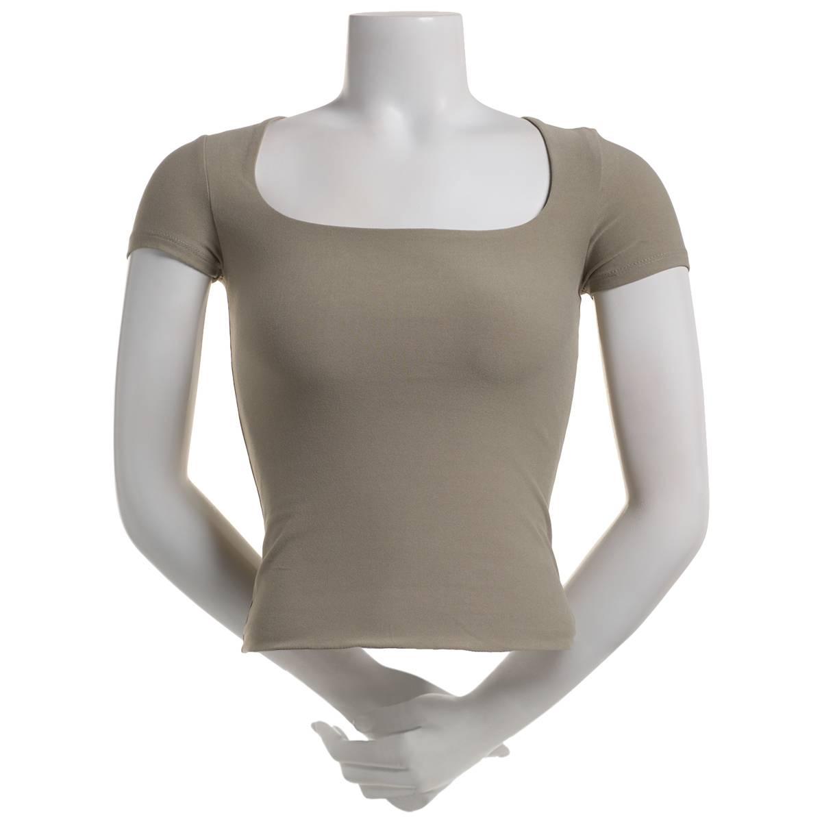 Click here for Juniors Derek Heart Double Layer Hourglass Fit Tee prices